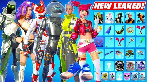 Fortnite All New Leaked Skins And Cosmetics Og Season 3 Pass Crew Pack