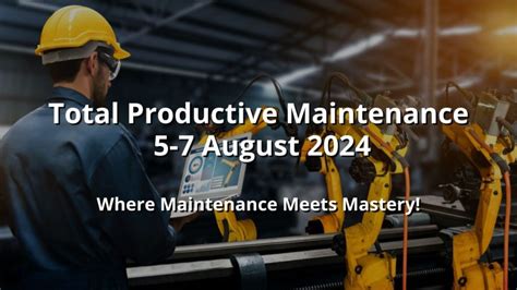 Engineering Technical Management Services Ltd On Linkedin Tpmtraining Operationalexcellence