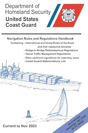 Navigation Rules And Regulations Handbook: Pocket Size - Includes Coast Guard Abbreviations List ...