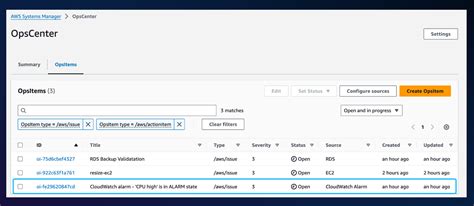 通过 Aws Systems Manager Opscenter 和 Systems Manager Automation 实现自动化的运维