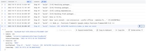 Typescript Google Cloud Functions Deploy Failed Build Src Index Js Does Not Exist Stack