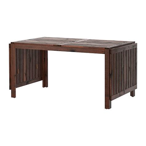 Стол с откидными полками ЭПЛАРО коричневый ИКЕА, IKEA - купить по ...