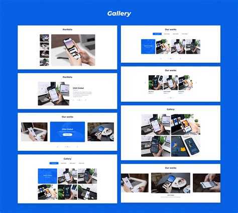 Landing Page UI KIT Template Behance Landing Page UI KIT Template Behance