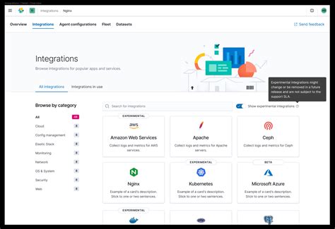 Ingest Manager Designs For Enabling Experimental Packages Issue Elastic Kibana GitHub