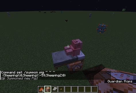 I Somehow Made The Mobs Sleeps Using Commands Rminecraft