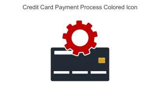 Credit Card Payment Process Colored Icon In Powerpoint Pptx Png And Editable Eps Format PPT Example