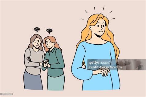 Female Group Chatting Gossip Concept High Res Vector Graphic Getty Images