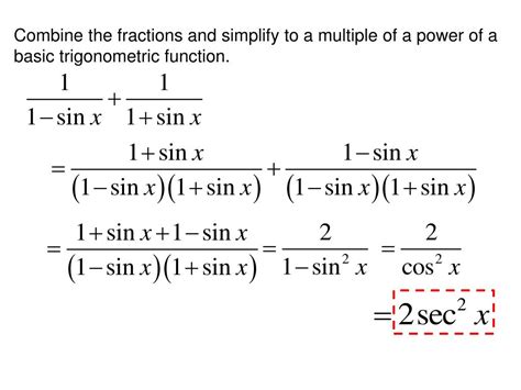 Ppt Chapter 5 Analytic Trigonometry Powerpoint Presentation Free Download Id 1840259