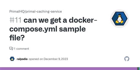 Can We Get A Docker Compose Yml Sample File · Issue R Nostr