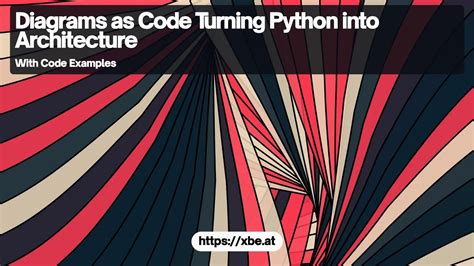 Diagrams As Code Turning Python Into Architecture Youtube