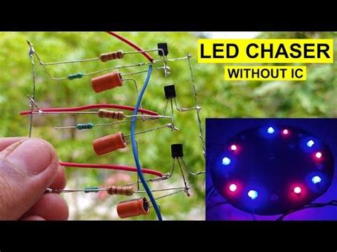 Led Chaser Without Ic Running Led Chaser Circuit Without Ic Artofit