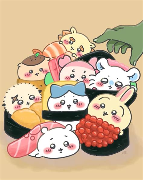 Chiikawa Chiikawa Gang Kani Chiikawa All Chiikawa Characters