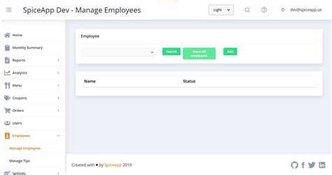 How To Edit Employee Status To Inactive In Dashboard Spiceapp