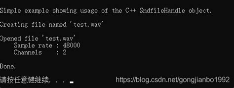 windows上利用vcpkg安装libsndfile音频库 libsndfile qt csdn博客