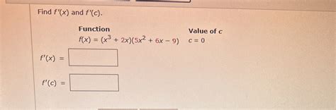 solved find f x ﻿and