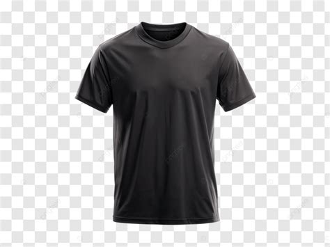 รูปเสื้อยืดสีดำสำหรับจำลอง Png สีดำ เสื้อยืด แกล้งทำขึ้นภาพ Png