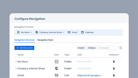 Flexible Space Navigation For Confluence Custom Menutheme