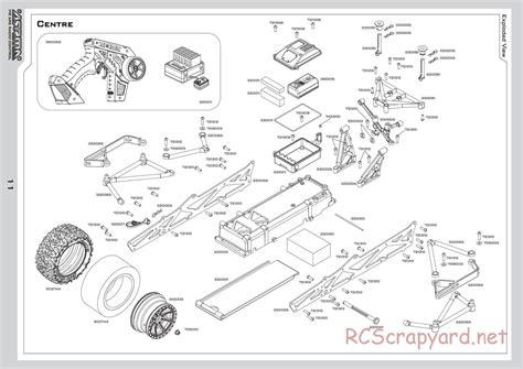 Arrma Mojave Mega 2010 Exploded Views Ar102501 Ar102502