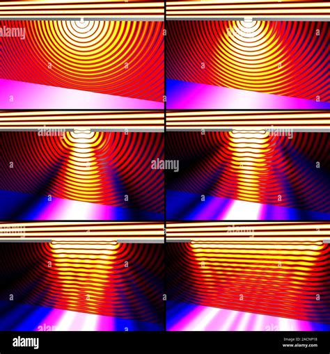 Diffraction Experiment Simulation Showing The Variation With Slit Size