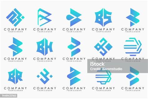 창조적 인 편지 B 로고 디자인 템플릿 세트 고급 스러움 우아한 간단한 사업을위한 아이콘 3에 대한 스톡 벡터 아트 및 기타 이미지 Istock
