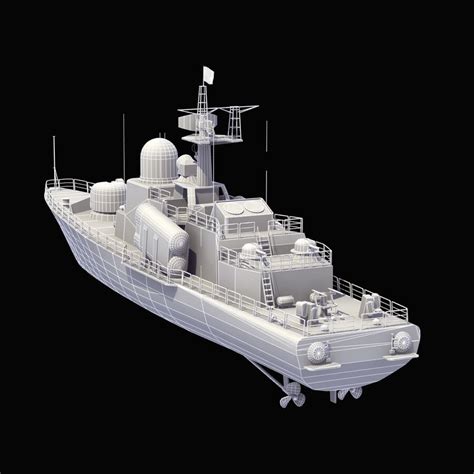 Tarantul Ii Corvette 3d Model 159 X Unknown Fbx Dwg Dae 3ds