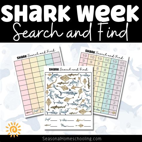 Shark Week Search Find