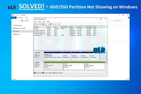 HDD Partition Not Showing On Windows Solved