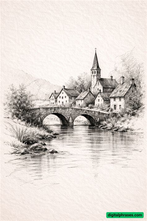 25 Landscape Drawing Ideas