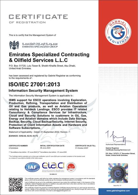Emirates Specialized On Linkedin Iso27001 Informationsecurity
