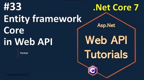 Part 33 Asp Net Core Web Api Entity Framework Core Tutorial 🚀 Crud