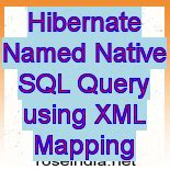 Hibernate Named Native SQL Query Using XML Mapping