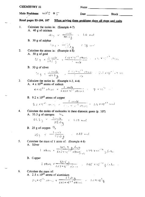 A3343094 E617 40be 8be1 95cc63b3e149 Mol5 Chemistry 11 Name Mole