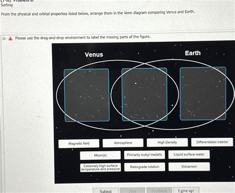 solved sortingfrom the physical and orbital properties