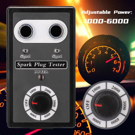 Kkmoon Automotive Diagnostic Scanner Gasoline Vehicle Plug Analyzer Spark Plugs Tester Dual Hole