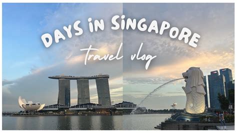 싱가폴 Vlog 미슐랭 스타 누들 맛보기 오아시스 호텔 차이나 타운 하이난 지판 한식당 거리 멀라이언 사테 거리 Youtube