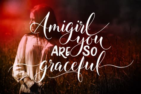 Jacki Kellum Focus On Fonts Amigirl Font Jacki Kellum