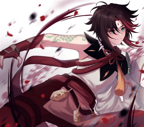 Red Xiao Genshin Impact Hoyolab