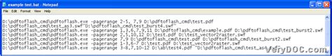 how to convert pdf to swf files with separate specified page range in