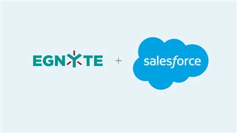 Egnyte For Salesforce Enhances Collaboration And Productivity For Salesforce Users