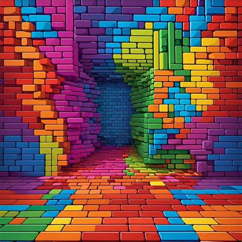 Solve Bright Bricks 04 Jigsaw Puzzle Online With 196 Pieces