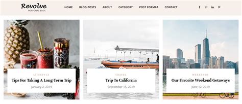 40 Free Blogging Website Templates Using Html Css Javascript And Php