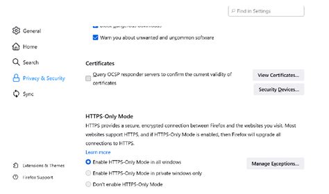 Certificate Error Firefox Support Forum Mozilla Support