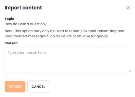 Share The Reason You Are Reporting This To Our Moderators And Then Click Report