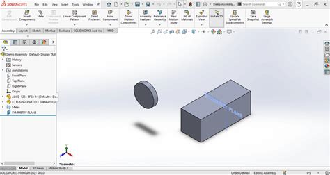 Solidworks VBA Macro Add Symmetric Mate The CAD Coder