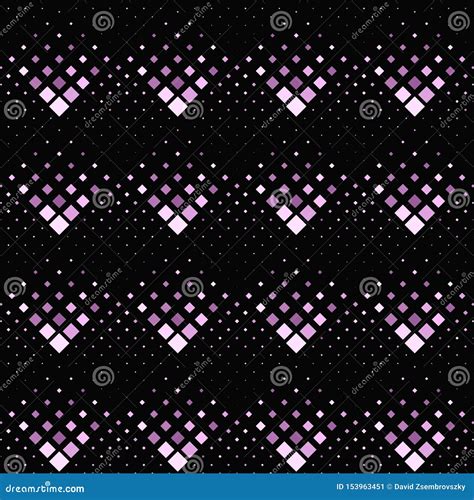 Purple Seamless Geometrical Square Pattern Background Design Stock Vector Illustration Of