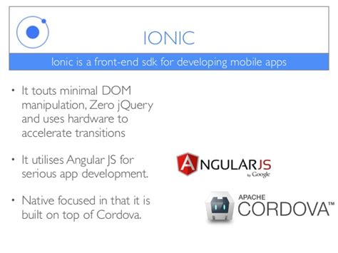 Building Mobile Apps With Ionic And Loopback