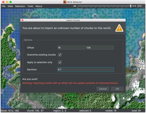 Chunk Import · Querzmcaselector Wiki · Github