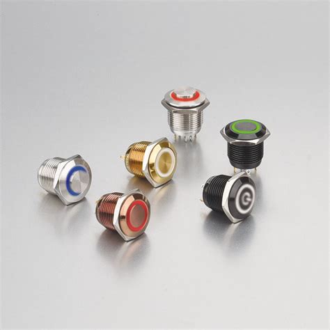 China 16mm Momentary Push Button Switch 16e Series Factory