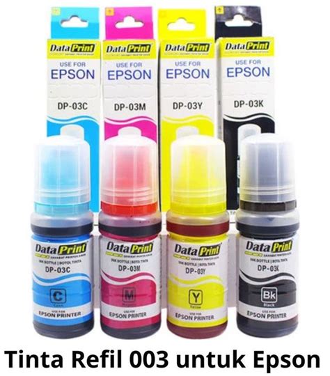 Tinta Printer Epson 003 Warna Kuning