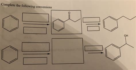 solved complete the following conversions oh